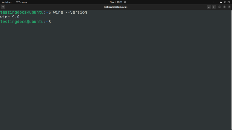 Install Wine on Ubuntu Linux - TestingDocs