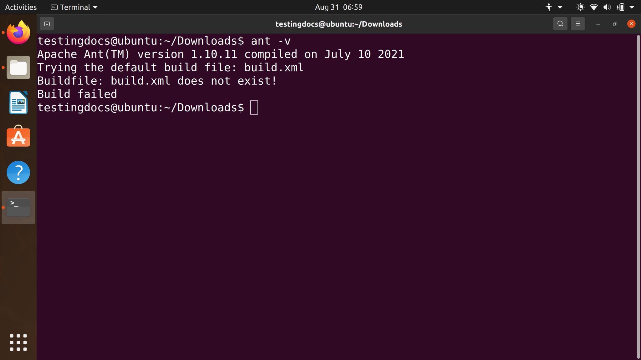 Install Ant tool on Ubuntu Linux - TestingDocs