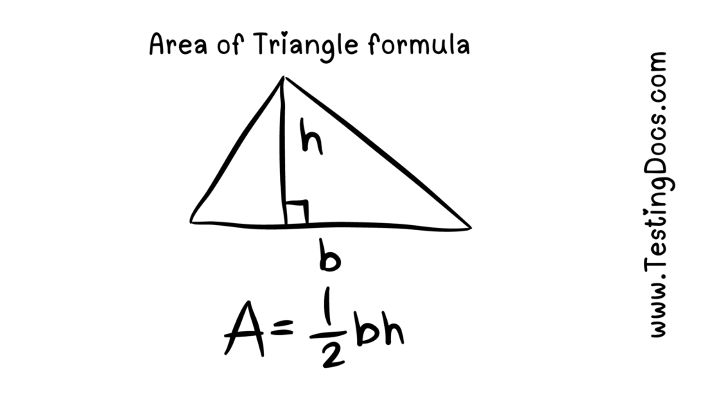 Calculate Triangle Area Flowchart - TestingDocs