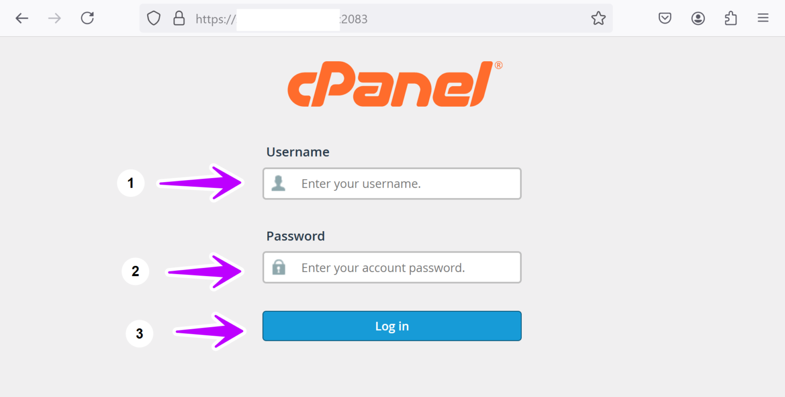 CPanel Login - TestingDocs