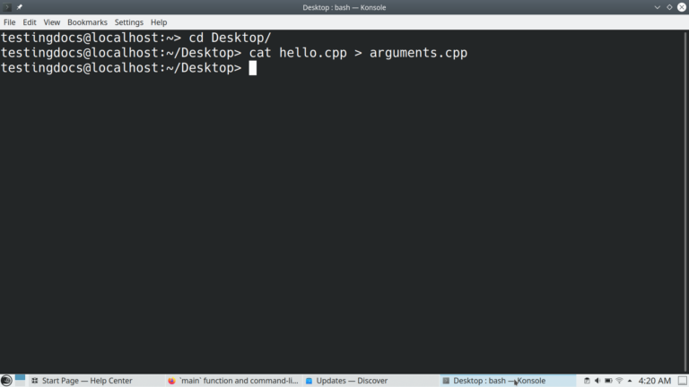 cat Linux command - TestingDocs