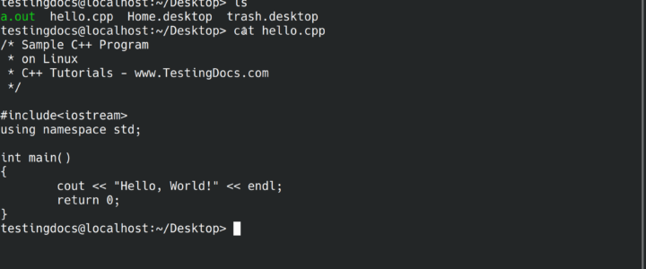 Linux commands | TestingDocs.com
