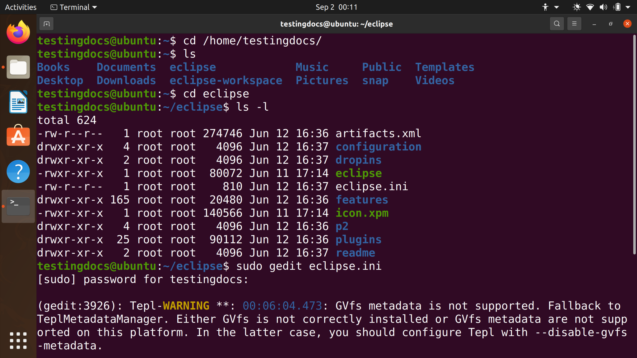 Change Directory Linux Command TestingDocs