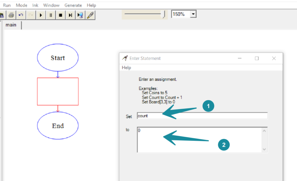 Declare Variables In Raptor Flowchart TestingDocs