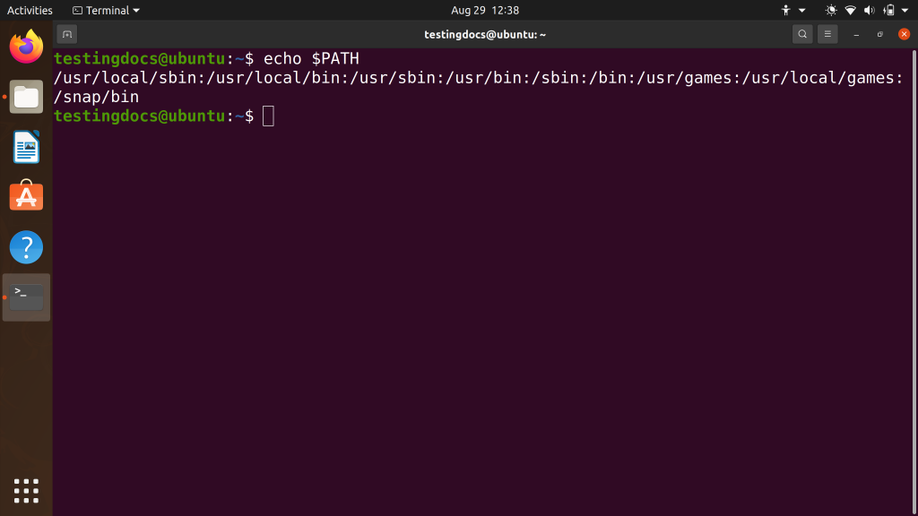 echo Linux Command - TestingDocs