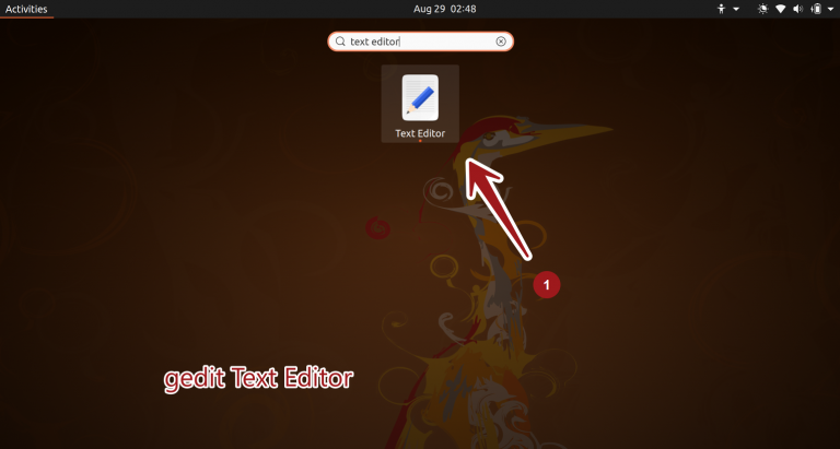 Gedit Text Editor In Linux 