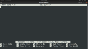 nano Linux Command - TestingDocs