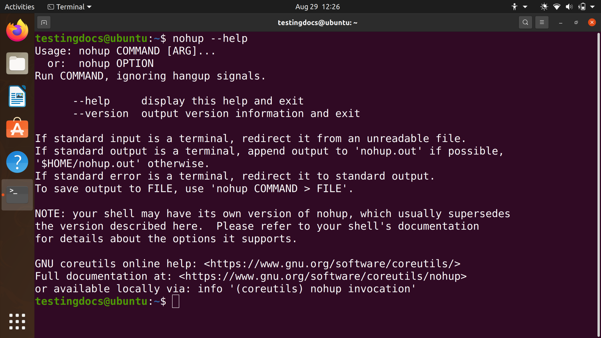 Nohup Linux Command With Examples TestingDocs