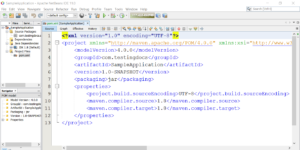 Maven Project using NetBeans IDE - TestingDocs