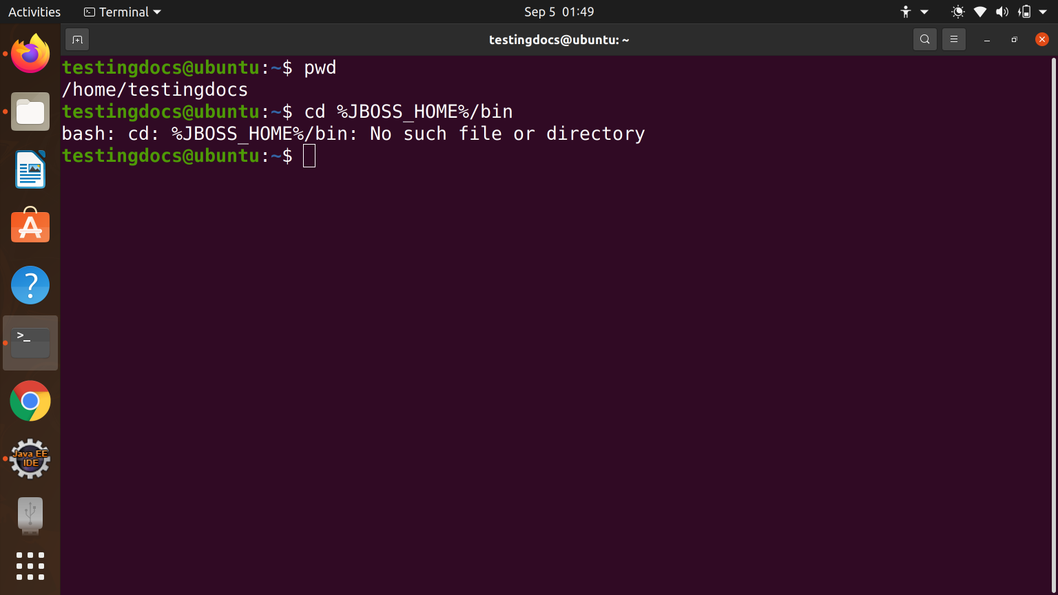 Change Directory Linux Command - TestingDocs